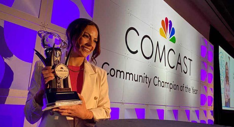 Ferreira named Comcast Community Champion of Year | NASCAR