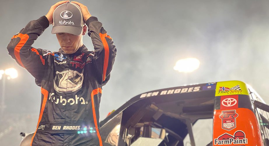 Ben Rhodes' repeat bid comes up just short at Phoenix | NASCAR