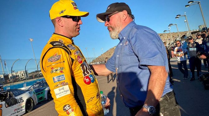 Kyle Busch's JGR tenure ends on emotional note | NASCAR