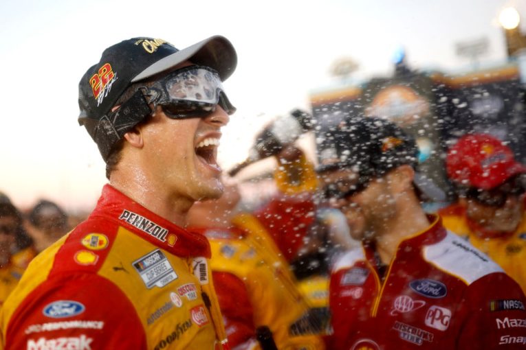 Joey Logano joins elite group by winning second title | NASCAR