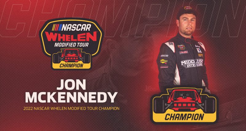 NASCAR Whelen Modified Tour 2022 championship celebration | Official ...