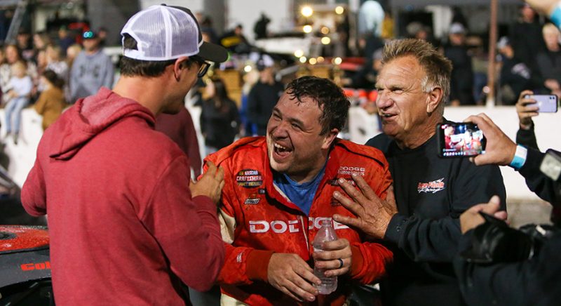 With help from Joey Logano, Coleman Pressley secures emotional win in ...