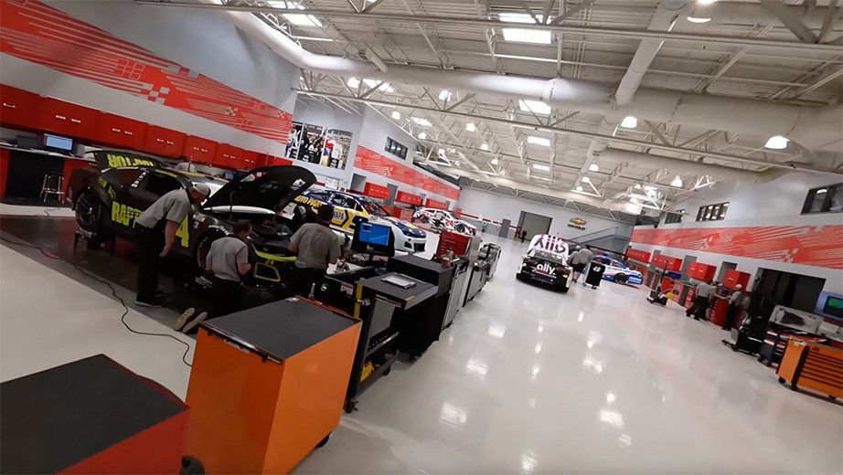 Bird's eye view: See Hendrick Motorsports like never before - NASCAR
