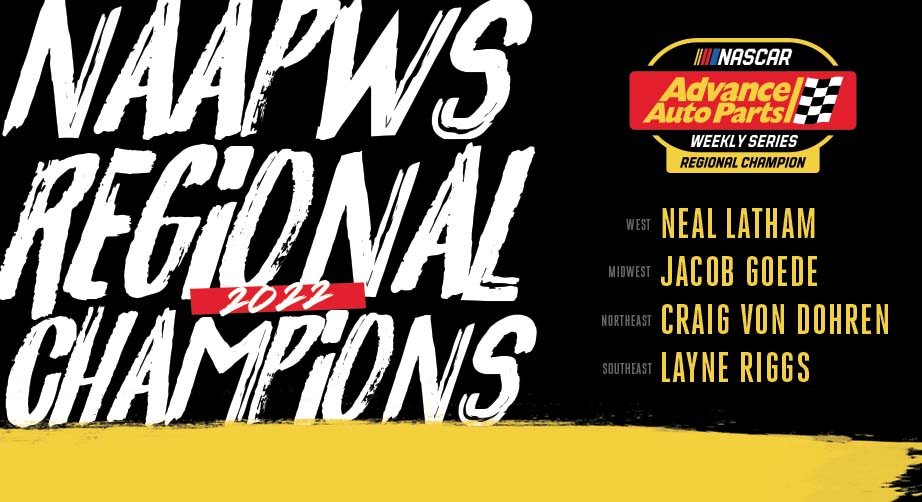 NASCAR Advance Auto Parts Weekly Series 2022 championship celebration ...