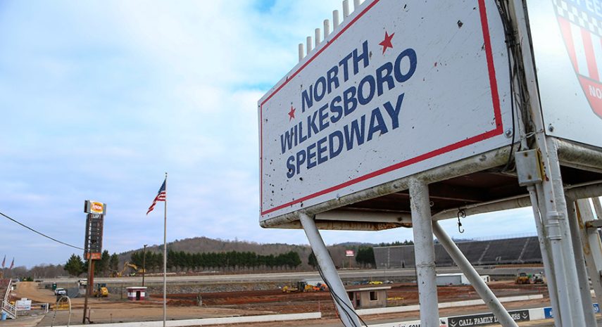 North Wilkesboro Speedway Construction Well Underway Nascar