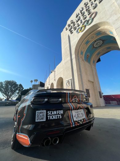 Work underway at LA Coliseum in preparation for Clash | NASCAR