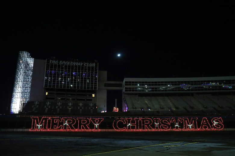 Holiday lights on display at NASCAR tracks | NASCAR