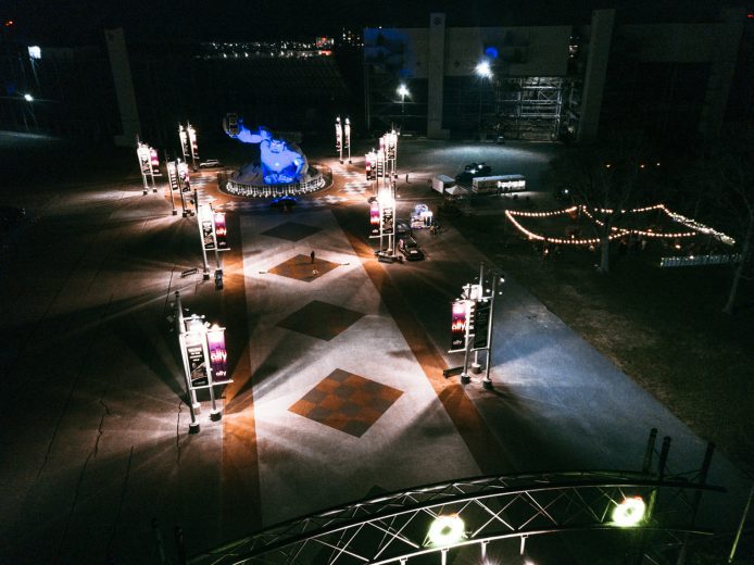 Holiday lights on display at NASCAR tracks | NASCAR