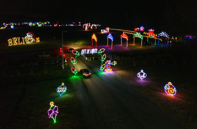 Holiday lights on display at NASCAR tracks | NASCAR