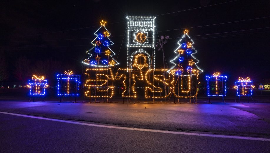 Holiday lights on display at NASCAR tracks | NASCAR