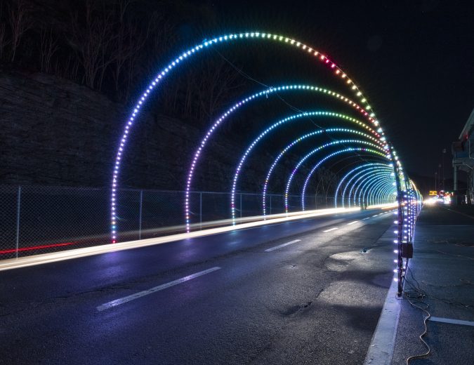 Holiday lights on display at NASCAR tracks | NASCAR
