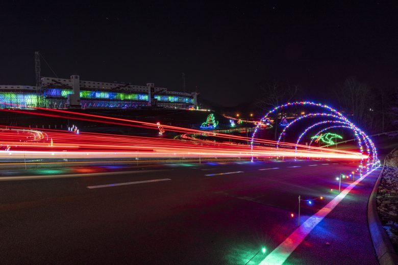 Holiday lights on display at NASCAR tracks | NASCAR
