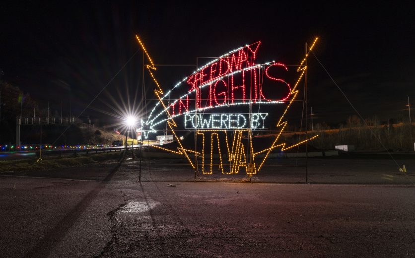 Holiday lights on display at NASCAR tracks | NASCAR