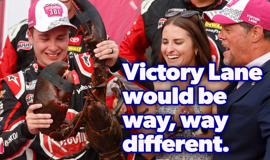 @nascarcasm: Why NASCAR should race in the winter | NASCAR