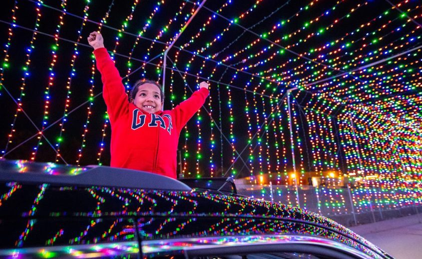 Holiday lights on display at NASCAR tracks | NASCAR
