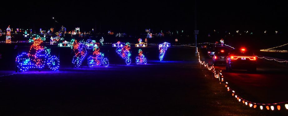 Holiday lights on display at NASCAR tracks | NASCAR