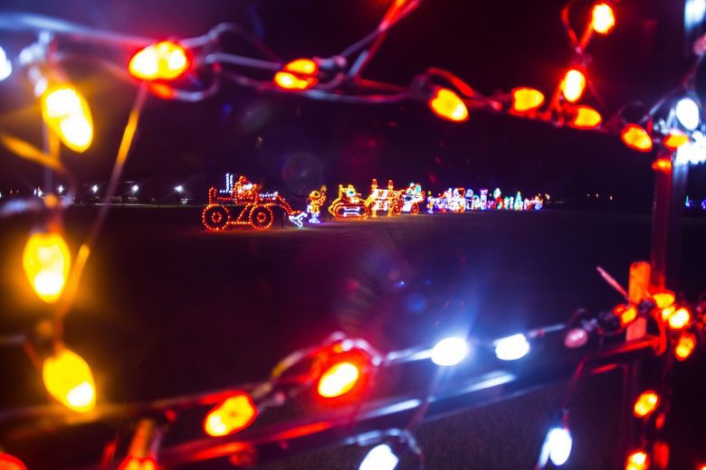 Holiday lights on display at NASCAR tracks | NASCAR