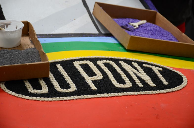 Behind the scenes: Building the Rose Parade float | NASCAR