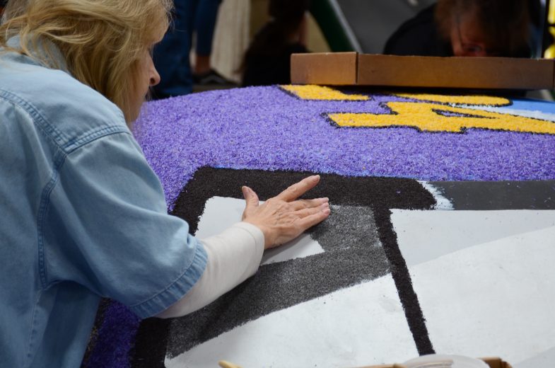 Behind the scenes: Building the Rose Parade float | NASCAR