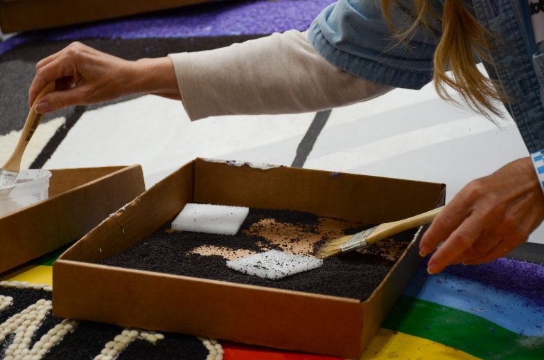 Behind the scenes: Building the Rose Parade float | NASCAR