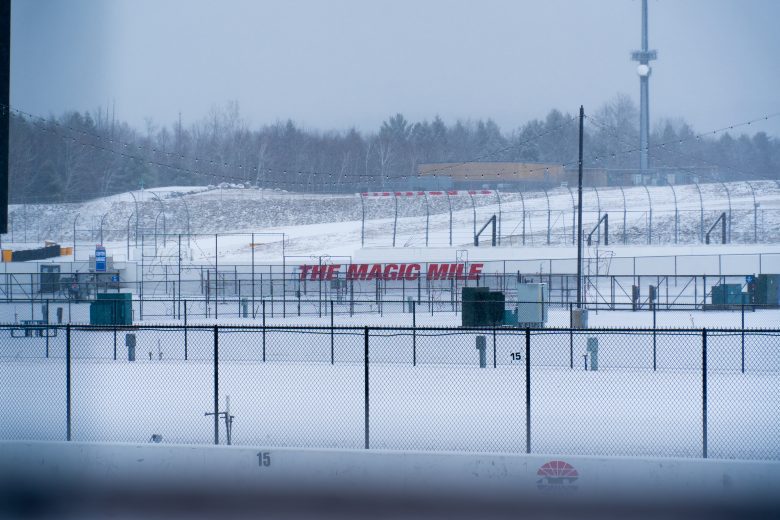 Snowy NASCAR tracks from the 2022-23 offseason - NASCAR