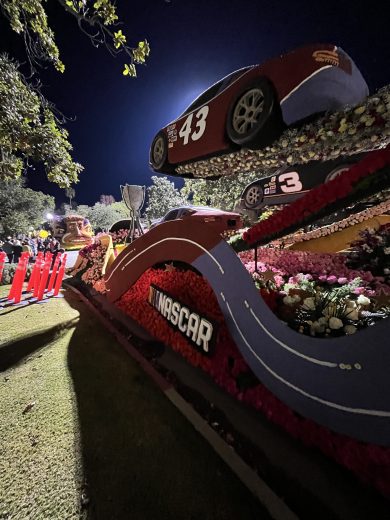 Scenes of NASCAR's float in 2023 Rose Parade | NASCAR.com