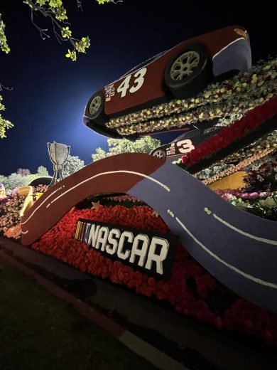 Scenes of NASCAR's float in 2023 Rose Parade | NASCAR.com
