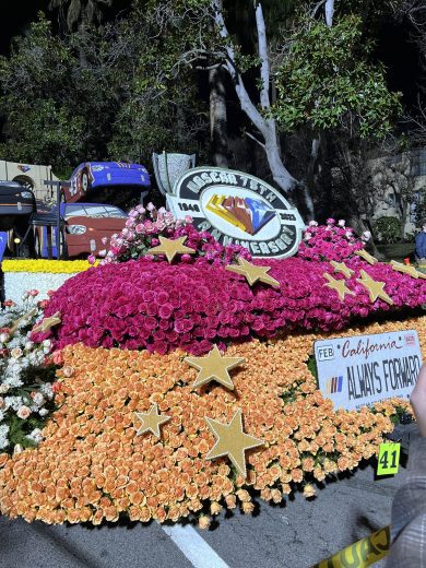 Scenes of NASCAR's float in 2023 Rose Parade | NASCAR.com