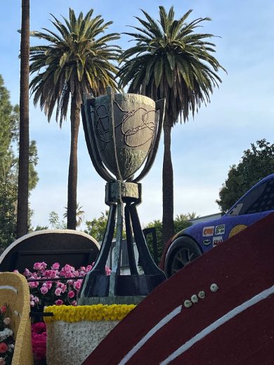 Scenes of NASCAR's float in 2023 Rose Parade | NASCAR.com