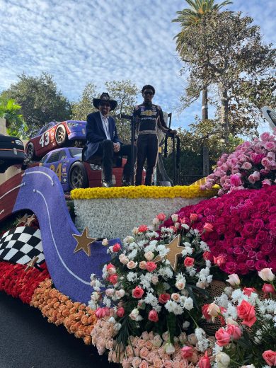 Scenes of NASCAR's float in 2023 Rose Parade | NASCAR.com