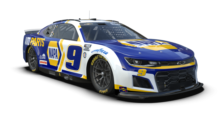 Elliott, NAPA Auto Parts debut new scheme in 2023 - NASCAR