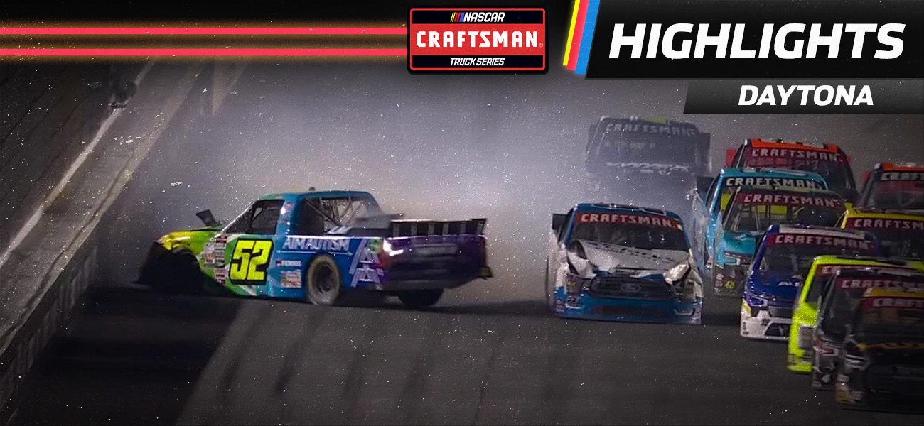 Stage 2 finishes under caution after wreck at Daytona - NASCAR