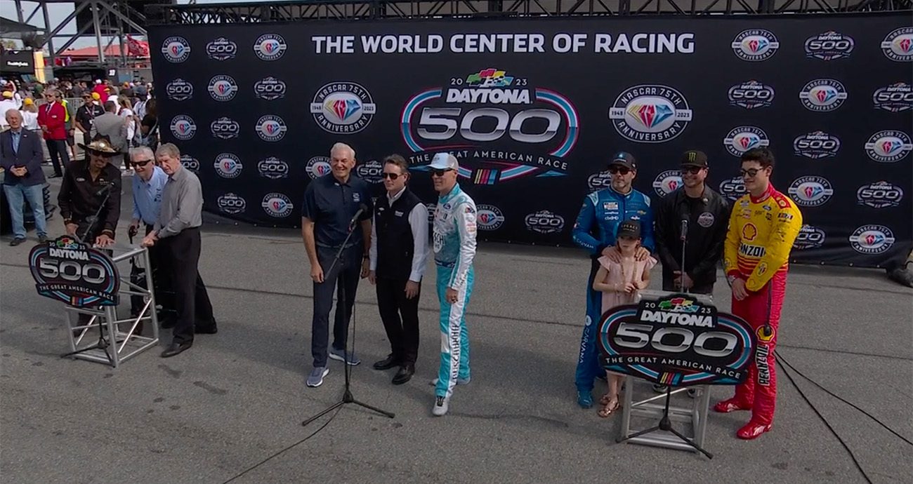 NASCAR legends give command at Daytona 500 | NASCAR.com