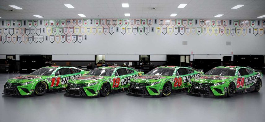 Joe Gibbs Racing expands partnership with Interstate Batteries
