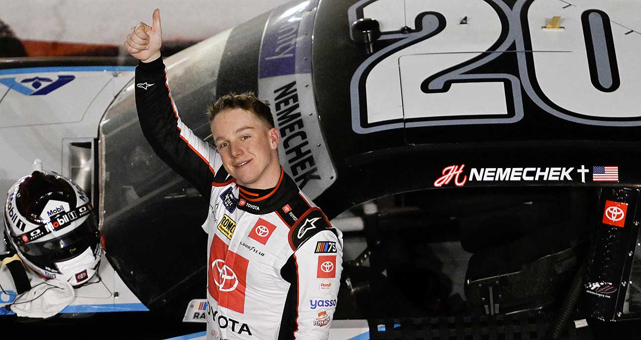 John Hunter Nemechek lands Xfinity win at Auto Club | NASCAR