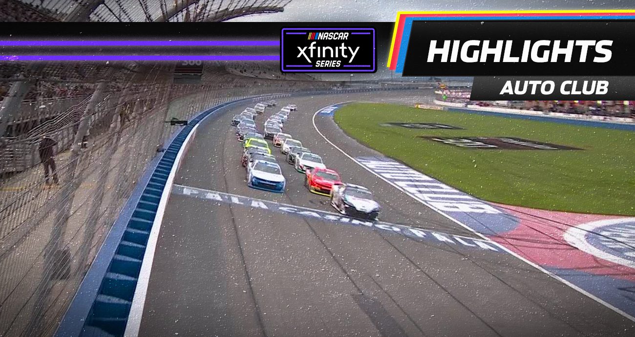Xfinity Series kicks off at Auto Club with four-wide racing | NASCAR