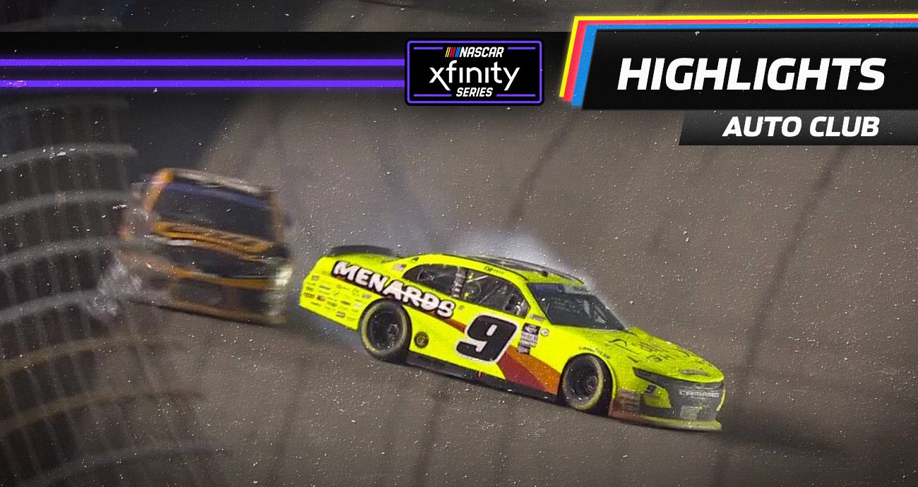 Jones damages splitter, nose after contact with Reddick | NASCAR