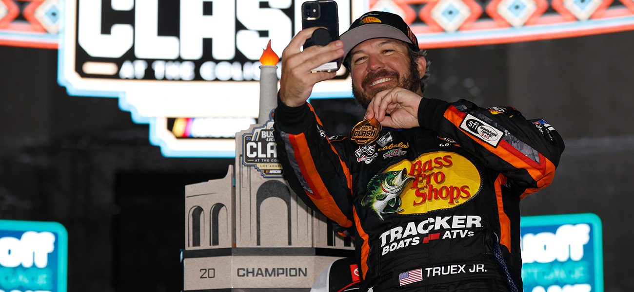 Exclusive: Truex details drought-breaking win at Clash | NASCAR