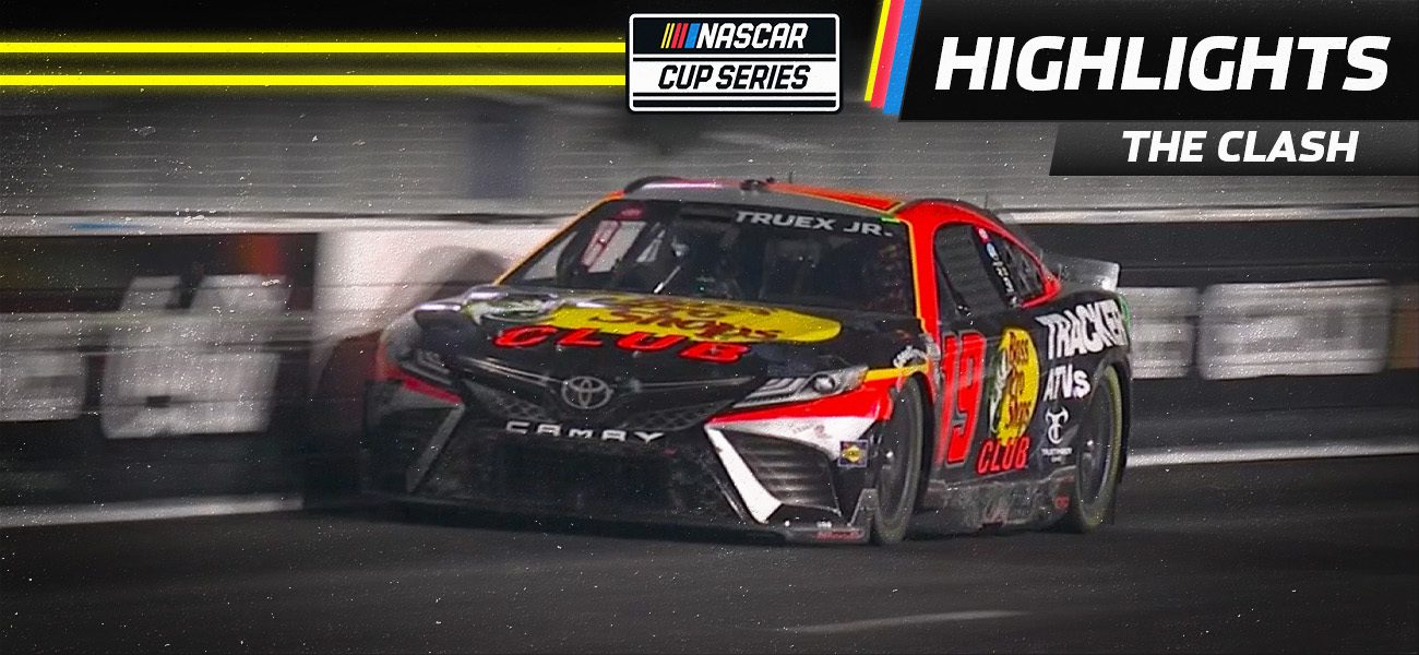 See Truex take the checkered flag at Los Angeles Memorial Coliseum - NASCAR