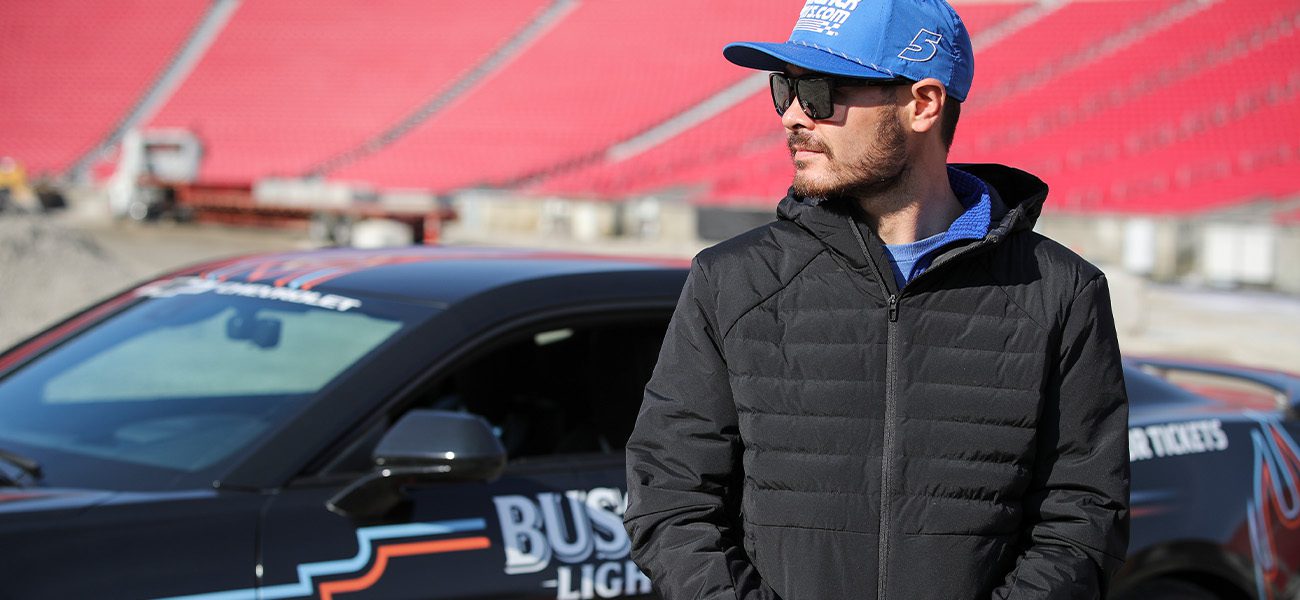 Larson embraces the new at LA Memorial Coliseum | NASCAR