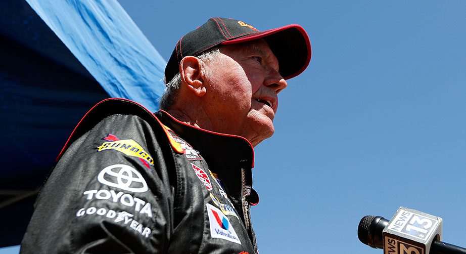 Freshly enshrined NASCAR Hall of Famer Hershel McGriff maintains his ...