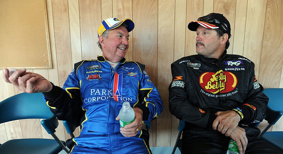 Freshly enshrined NASCAR Hall of Famer Hershel McGriff maintains his ...