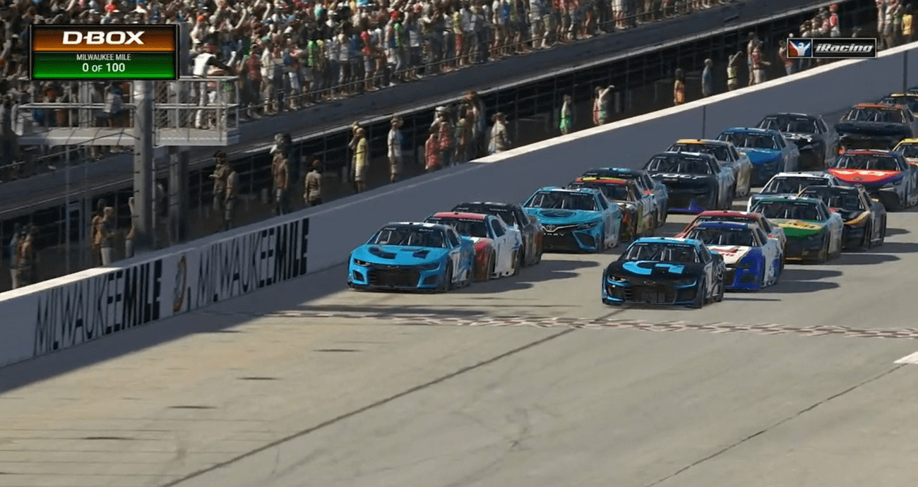 Coca Cola Iracing Series Goes Green At Milwaukee Mile Nascar