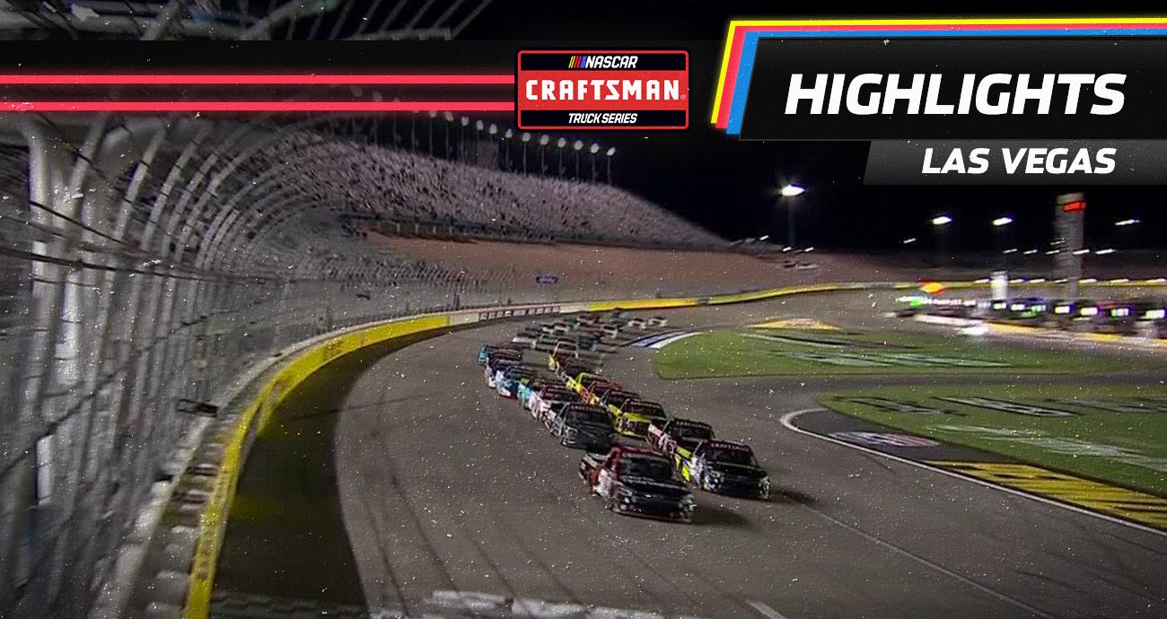 Kyle Busch kicks off Craftsman Truck Series race at Vegas - NASCAR