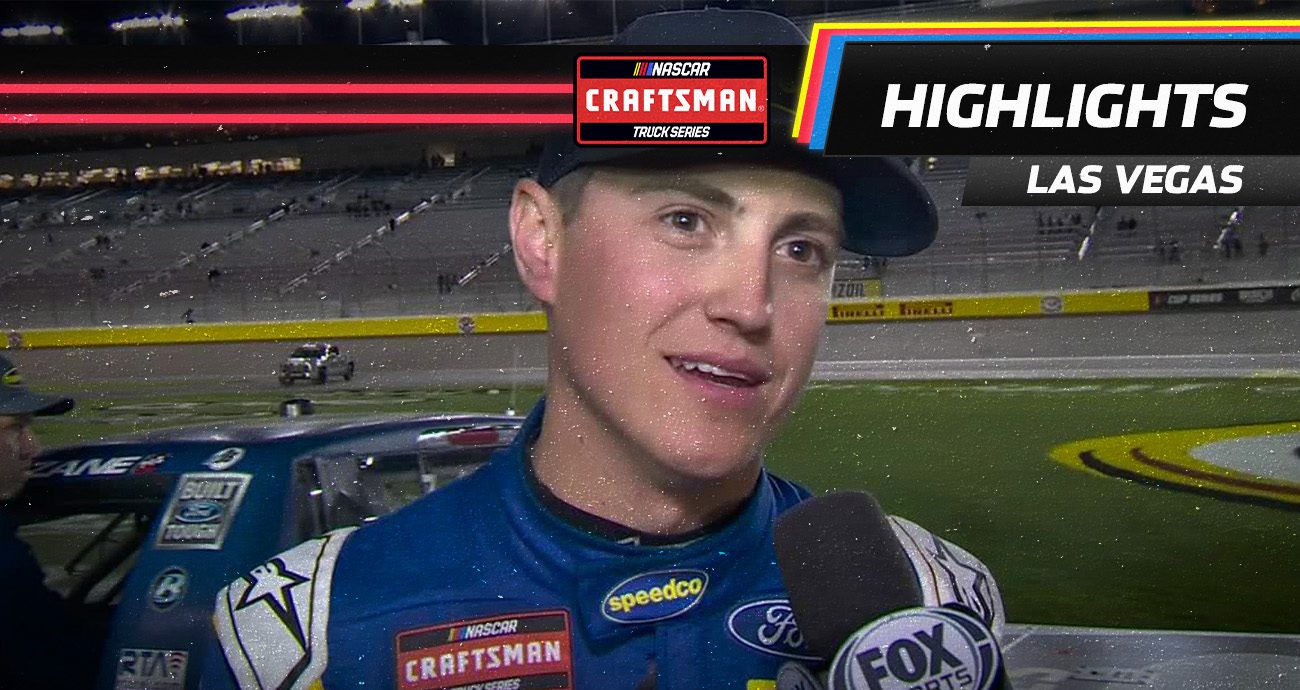 'Happy with our day': Zane Smith scores points at Vegas | NASCAR