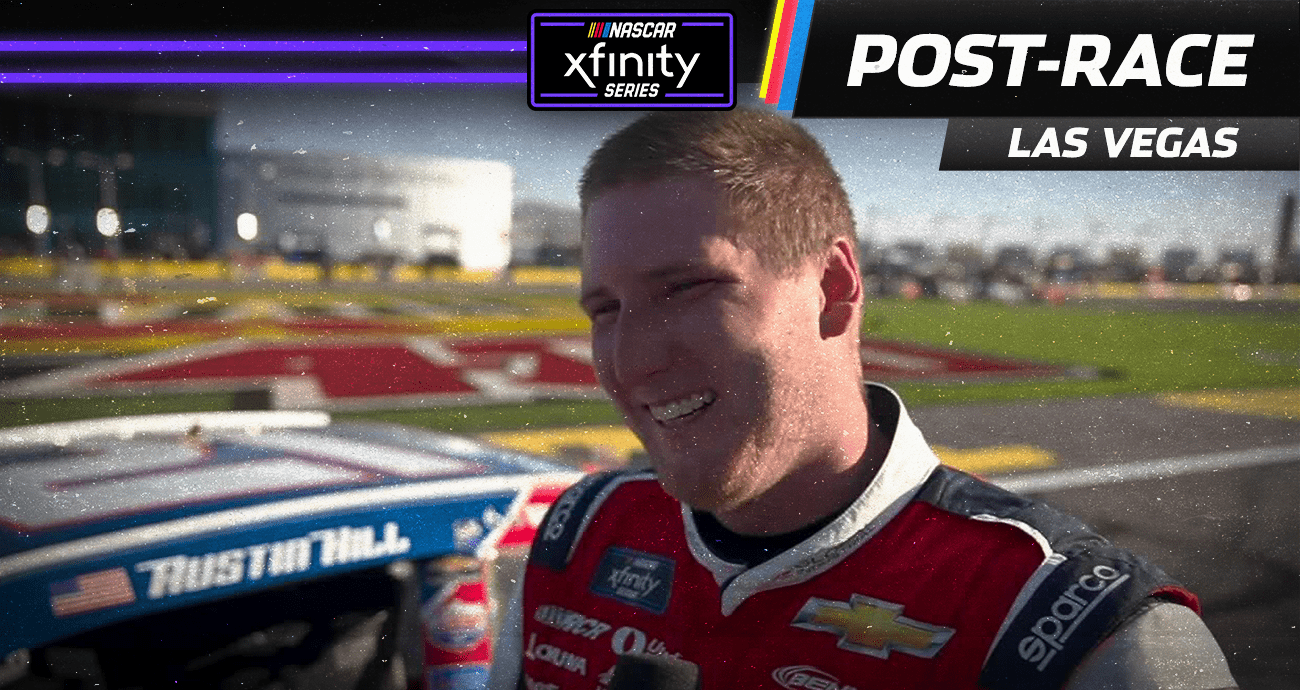 Austin Hill: 'It feels good to win on a mile and a half' | NASCAR