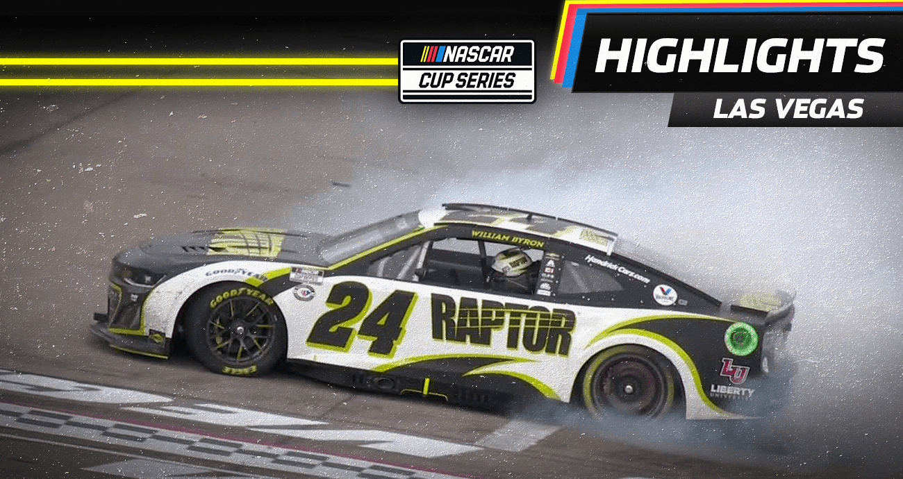 William Byron puts on a smoke show at Las Vegas | NASCAR