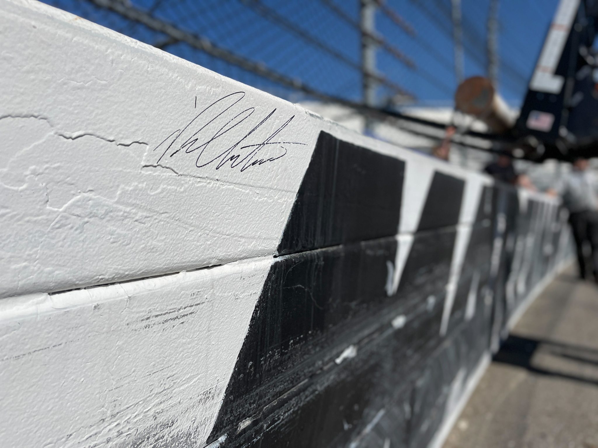 Chastain helps remove Martinsville wall, commemorates 'Hail Melon' | NASCAR