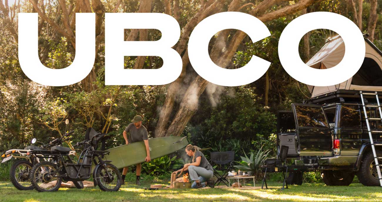 Charge up NASCAR outing with UBCO Electric Motorcycle