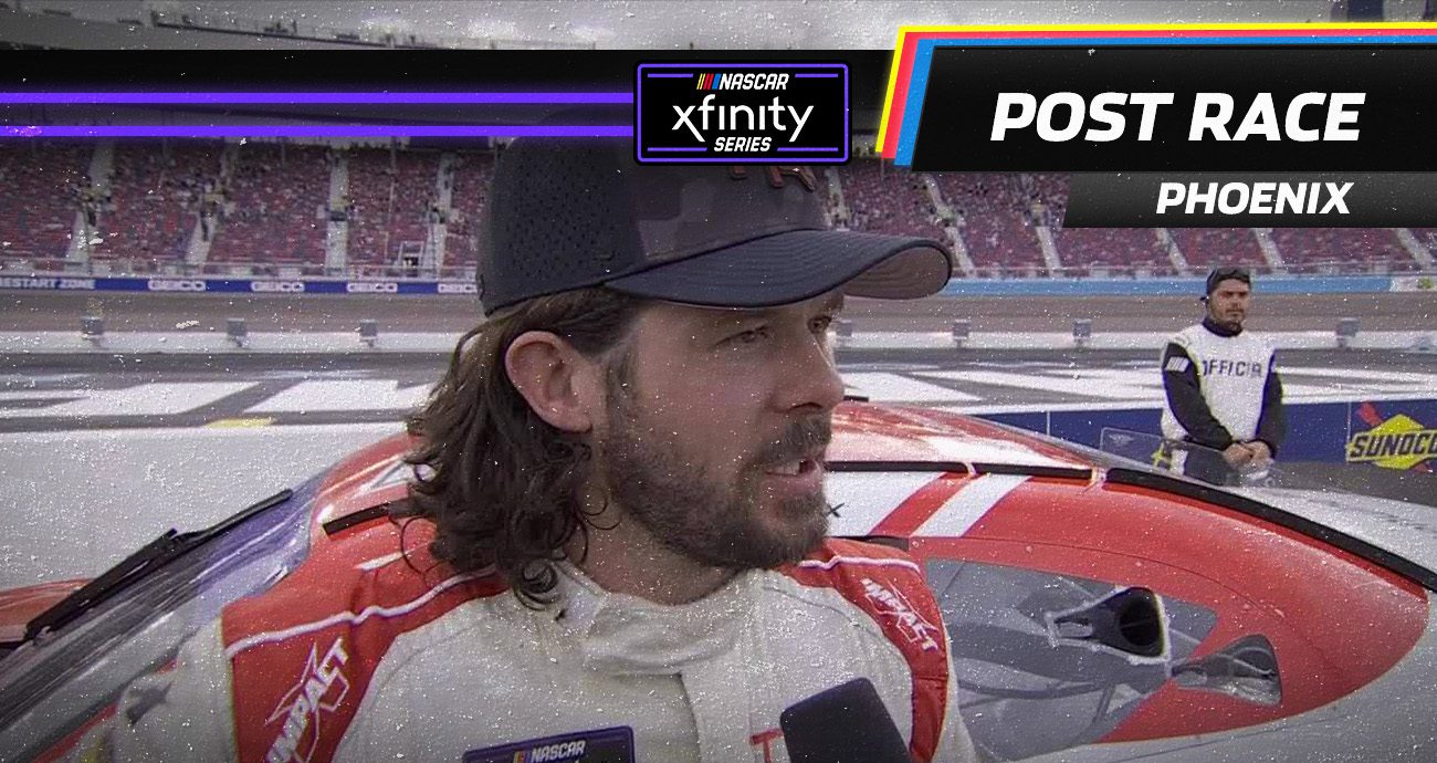 Ryan Truex secures a career-best P2 at Phoenix Raceway - NASCAR